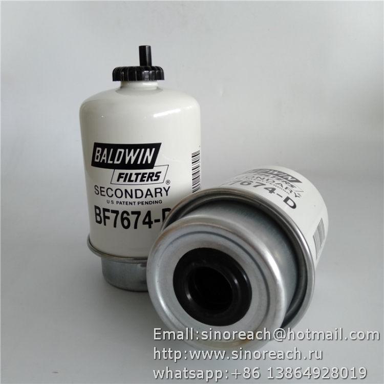 BF7674-D fuel filter, engineering machinery generator set 100-5593/138 ...