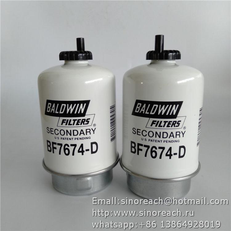 BF7674-D fuel filter, engineering machinery generator set 100-5593/138 ...